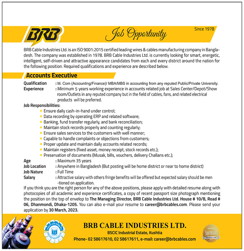 BRB Cable Industries Ltd 