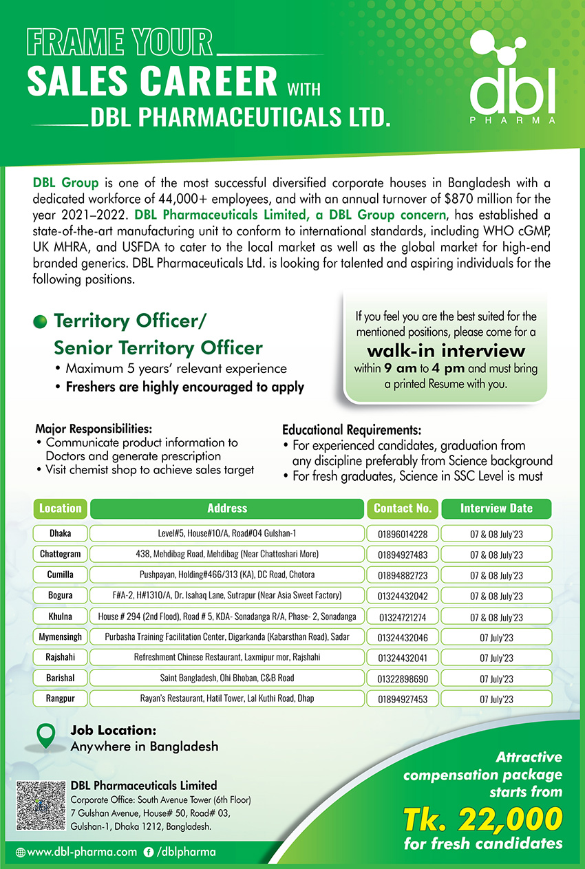 DBL Pharmaceuticals Ltd.