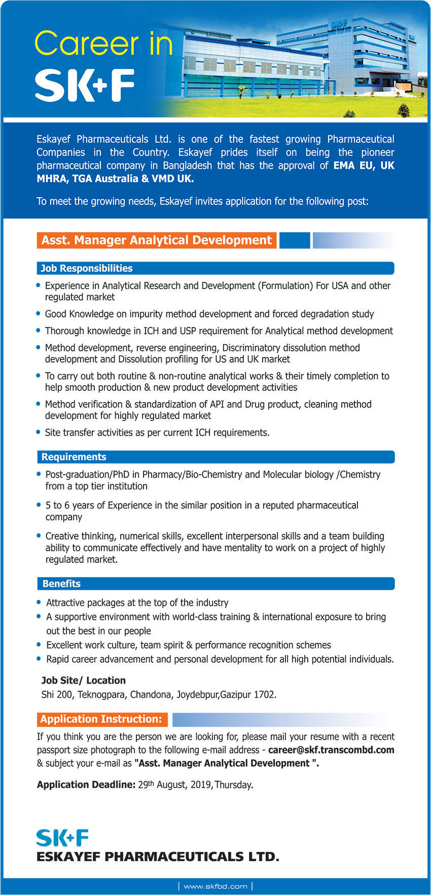 Eskayef Pharmaceuticals Ltd.
