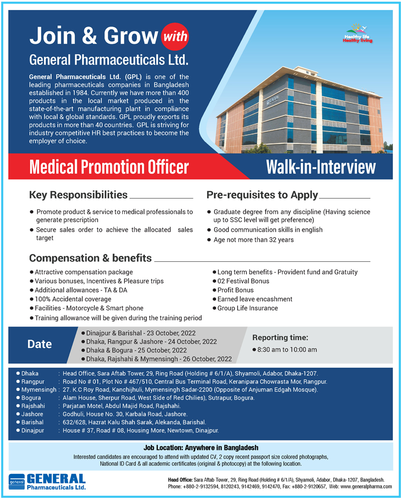 General Pharmaceuticals Ltd.