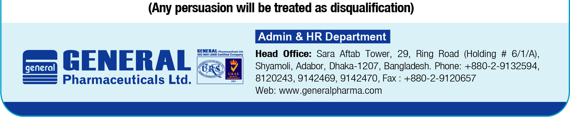 General Pharmaceuticals Ltd.