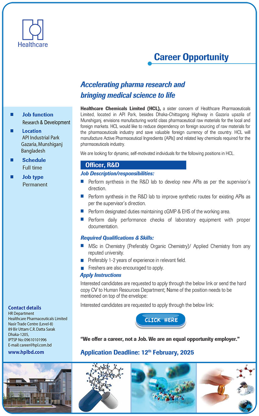 Healthcare Chemicals Ltd.