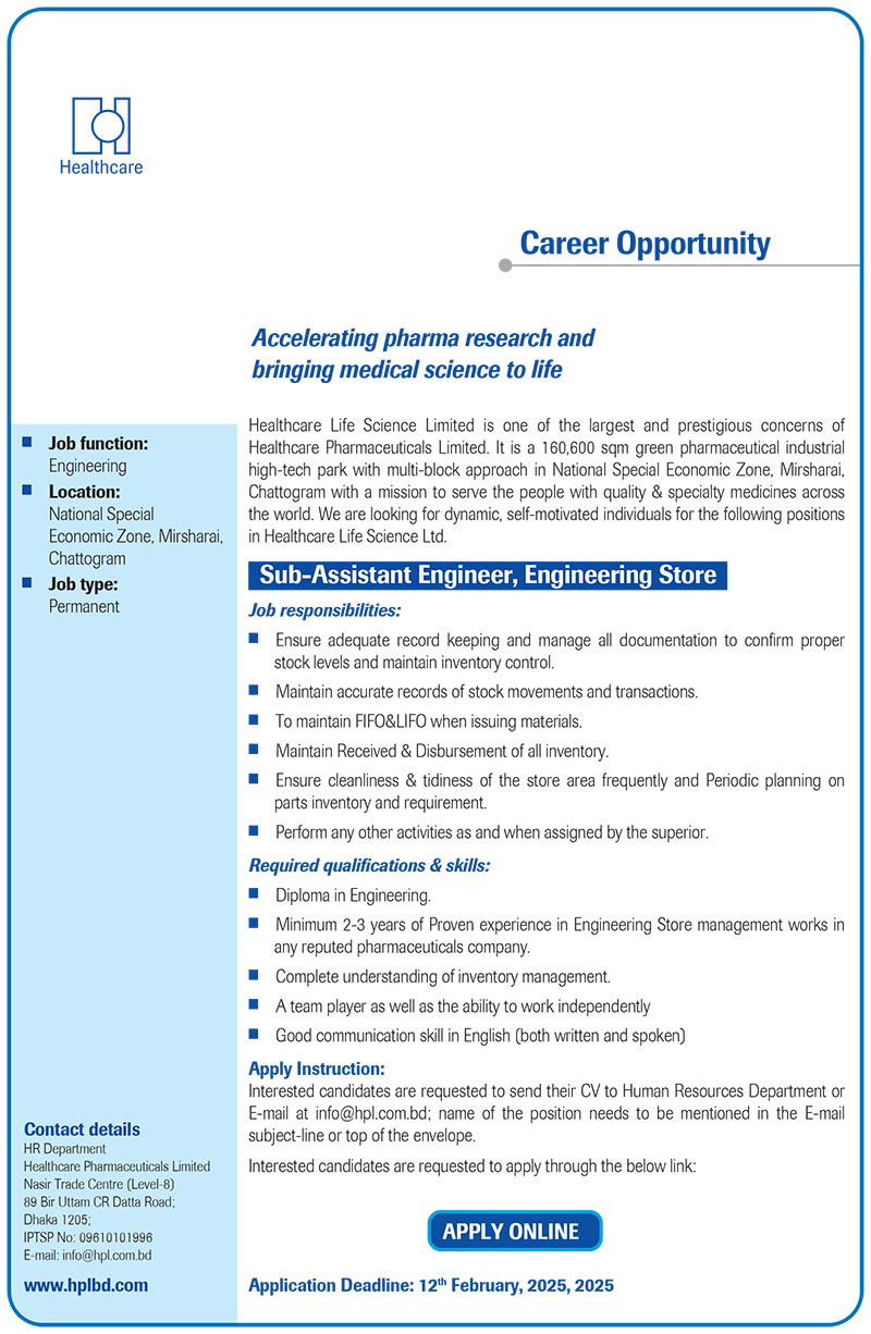 Healthcare Life Science Limited.