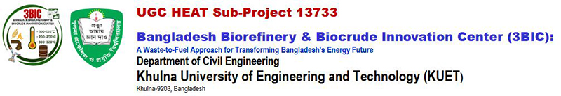 Bangladesh Biorefinery & Biocrude Innovation Center (3BIC) - (KUET)