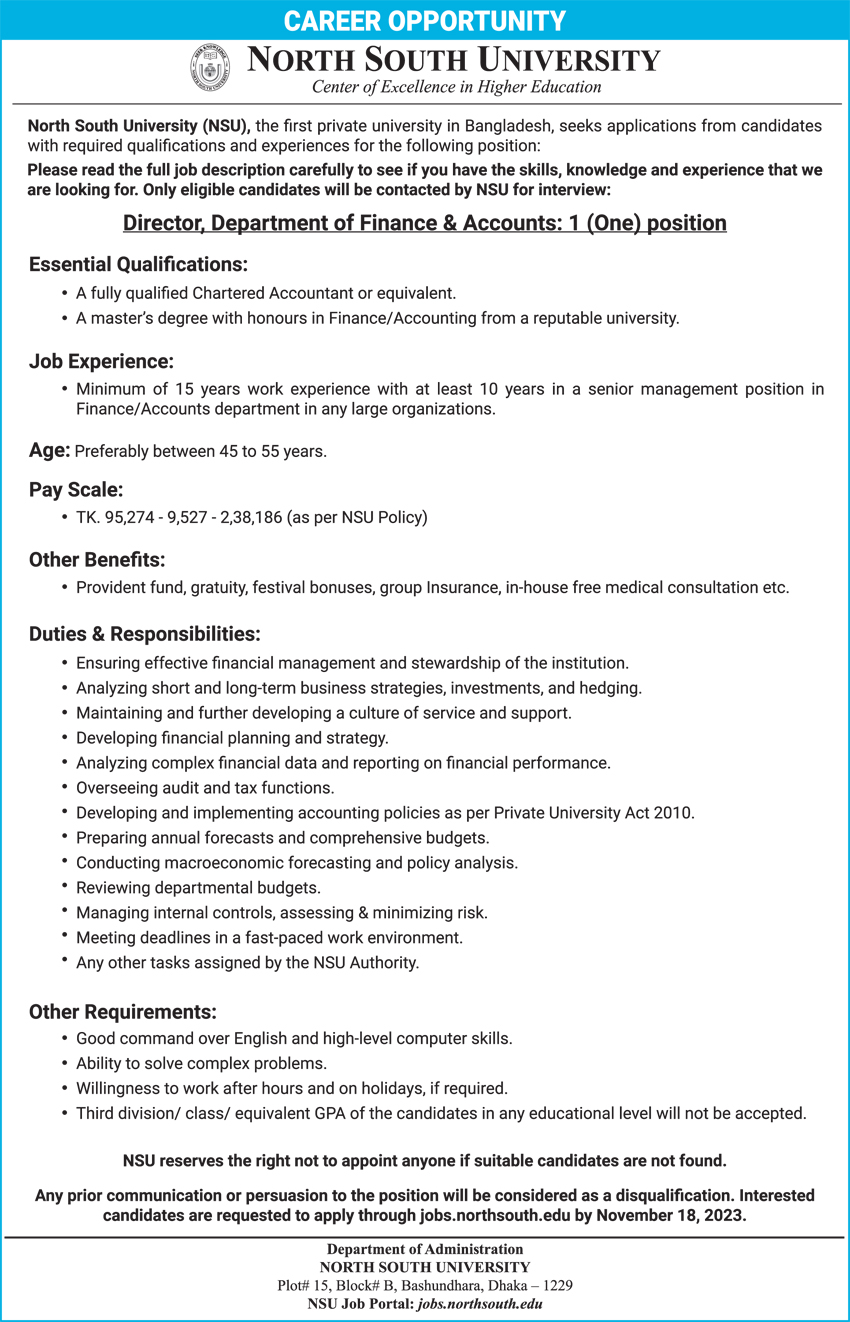 North South University (NSU)