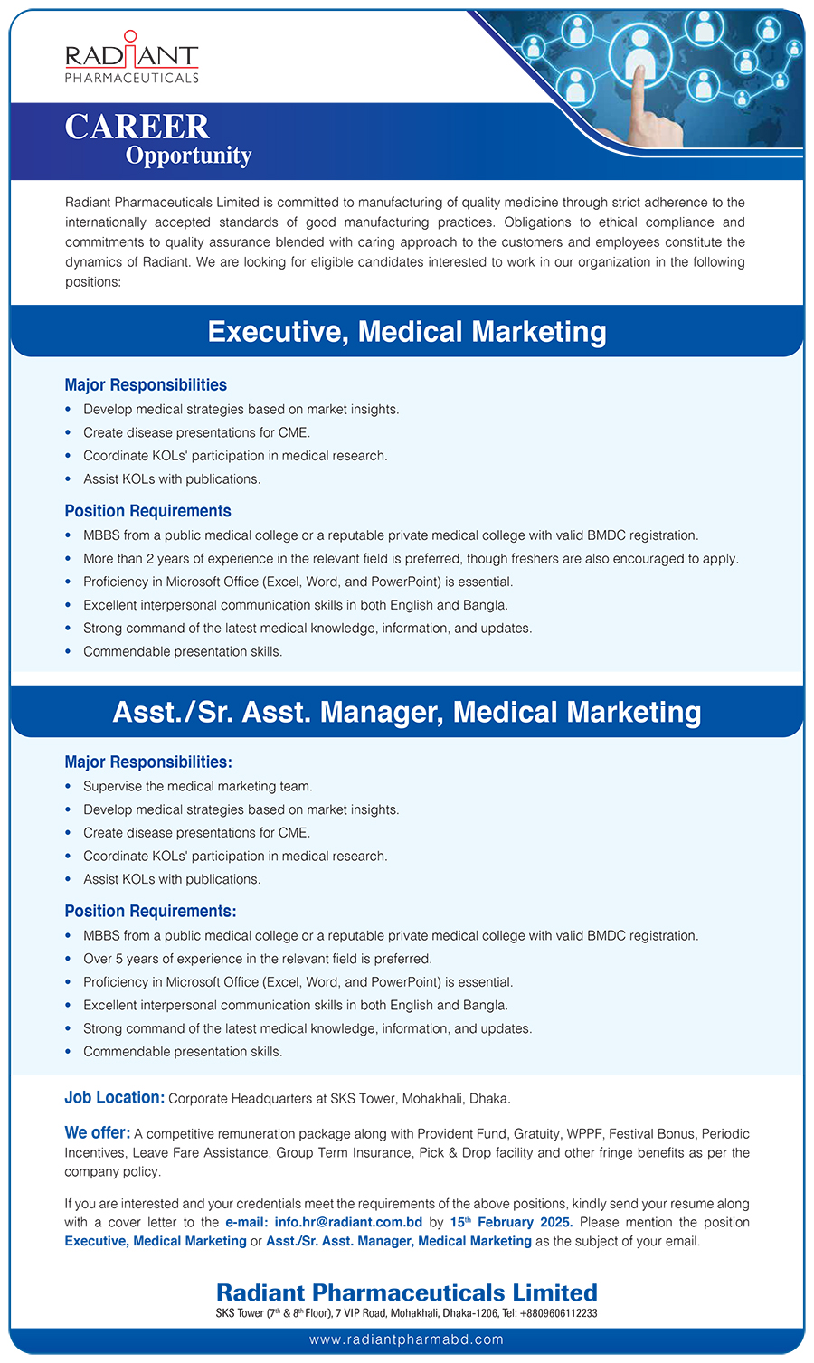 Radiant Pharmaceuticals Limited
